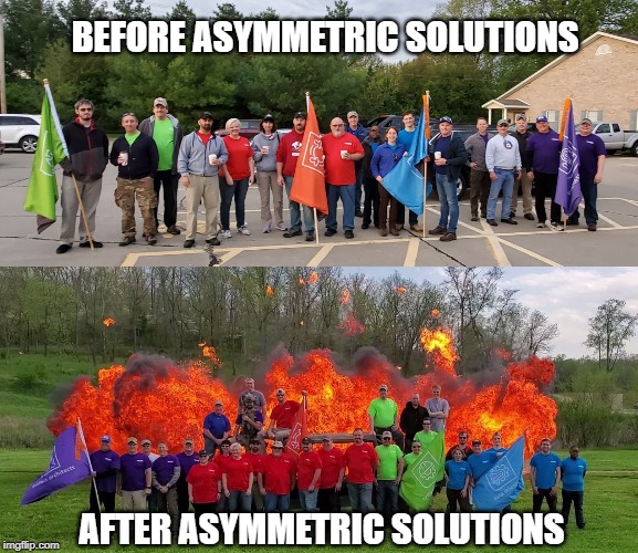 Explosive UNCOMN Team Building at Asymmetric Solutions *VIDEO* | UNCOMN